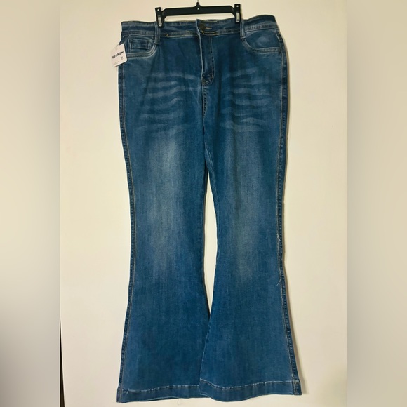 haorun | Jeans | Nwt Mens Sz 35 Haorun Retro Bell Bottom Jeans | Poshmark